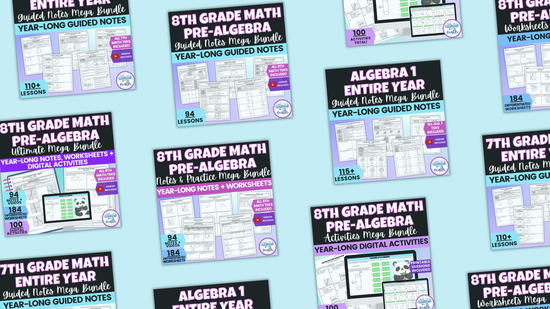 Full Year Differentiated Worksheets – Casias Math